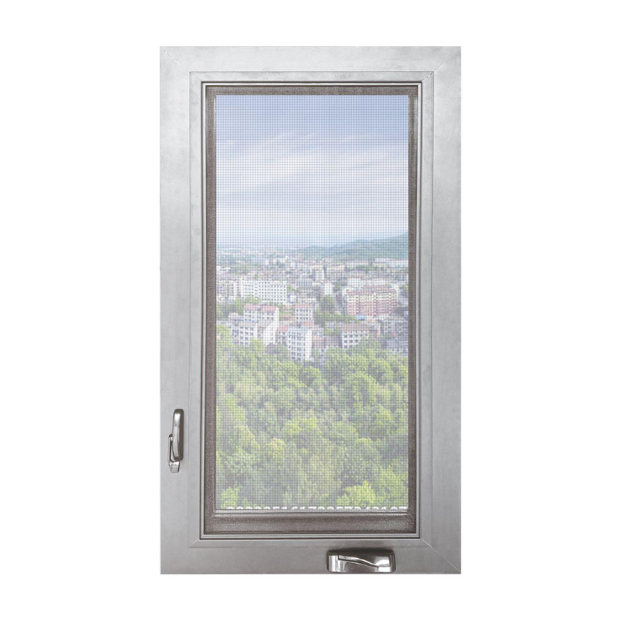 Aluminum Glass Inswing Casement Window PVC Triple Glazed Windows