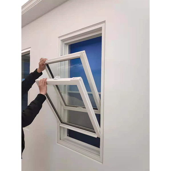 NFRC Double UPVC Double Hung Window 105mm