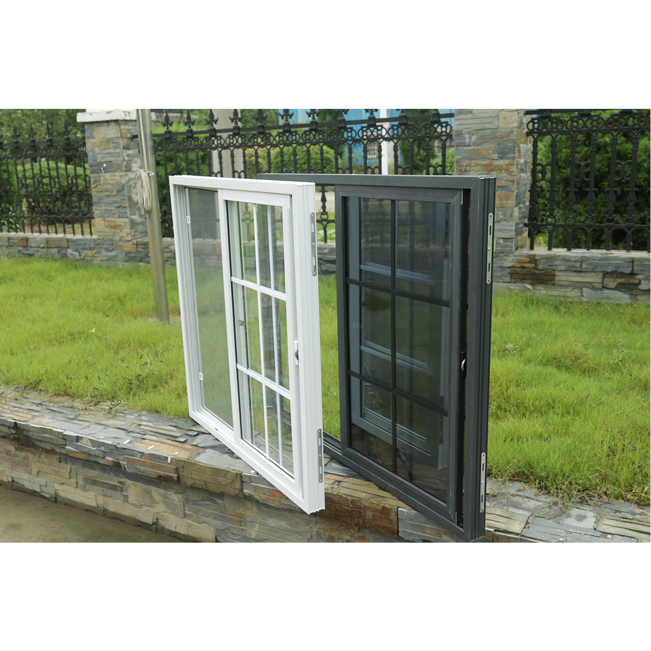 WEIKA Brand UPVC Sliding Window And Door Pvc / Aluminum Window