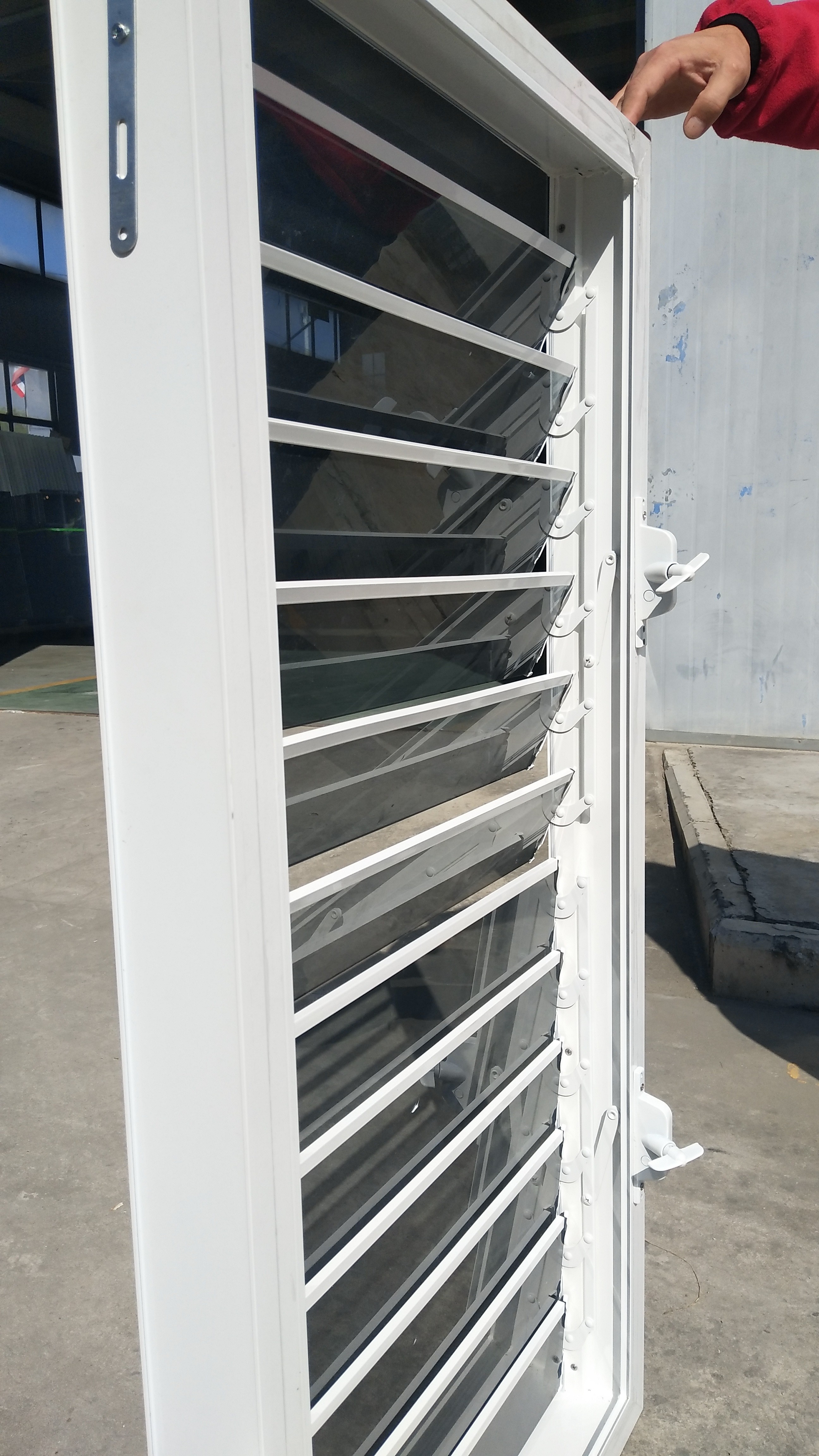 Customizable Louver Window With Adjustable Louver Type And Modern ...