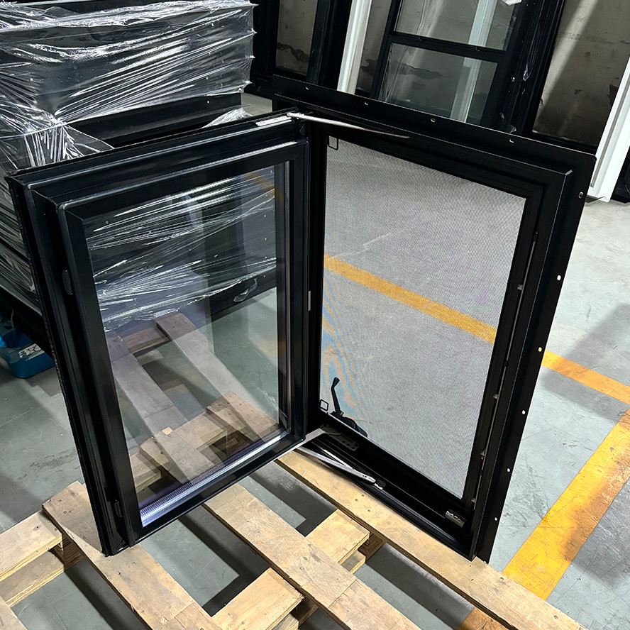 Almond Vinyl Casement Windows - Custom Sizes America Crank Low ...