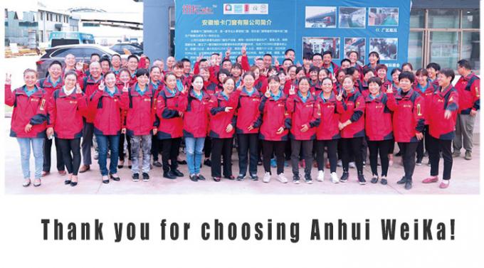 China Anhui Weika Windows And Doors Co., Ltd. company profile